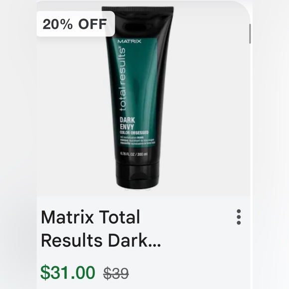 Hair | Matrix Dark Envy Red Mask | Poshmark